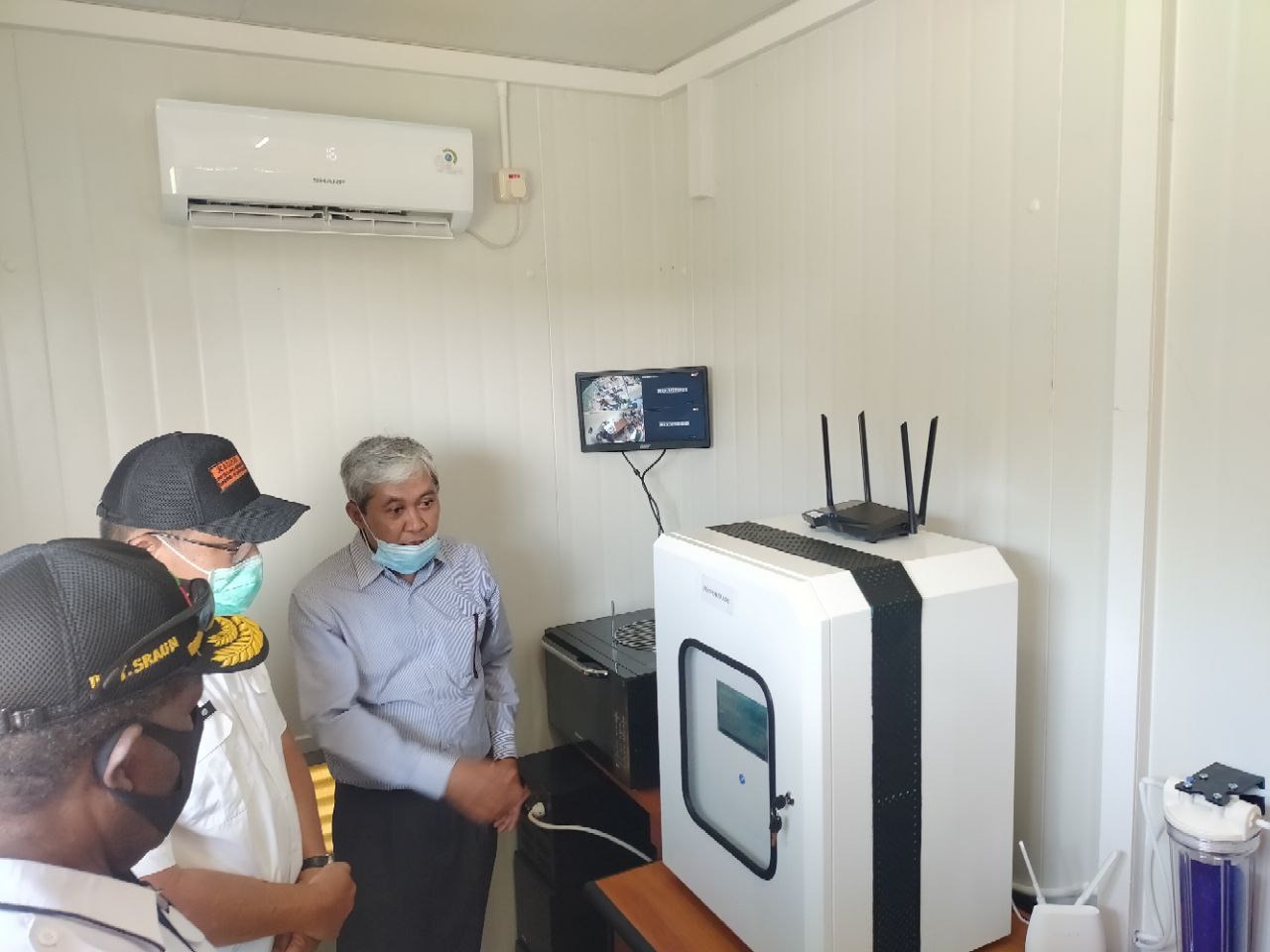 Manokwari Resmi Punya Alat Pemantau Kualitas Udara AQMS - KLIKPAPUA