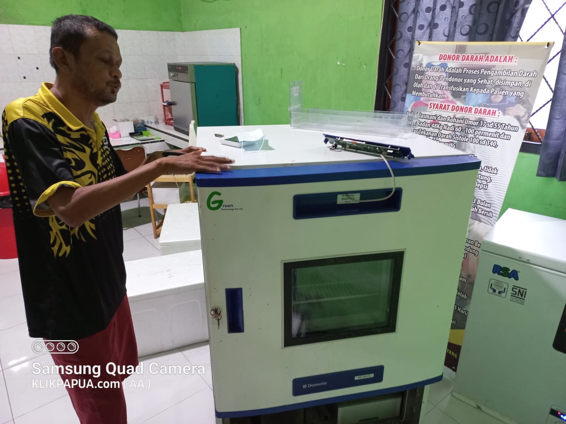 Blood Bank Refrigerator Rusak,PMI Papua Barat Tidak Melayani Donor ...