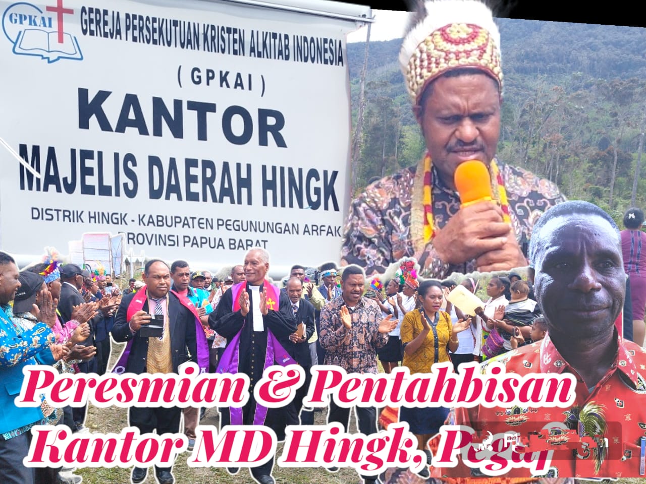 Gedung MD GPKAI Hingk Diresmikan, Bupati Yosias Saroi: Wujudkan Fungsi ...