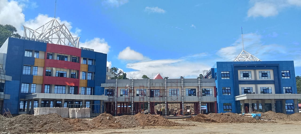 Pembangunan Kantor Bupati Mansel Dipastikan Rampung Tahun Ini - KLIKPAPUA