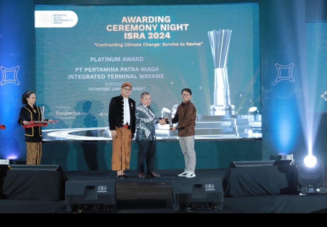 Berkat Program Kalesang Keranjang, Pertamina Patra Niaga Regional Papua Maluku Raih Penghargaan ...