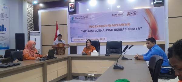 BPS Papua Barat Gelar Workshop Jurnalisme, Kenalkan Pendataan Inflasi ...