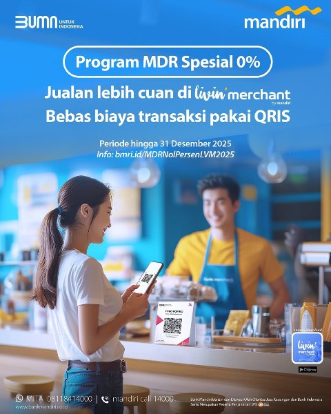 Bank Mandiri Dorong Digitalisasi UMKM Papua melalui Livin’ Merchant ...