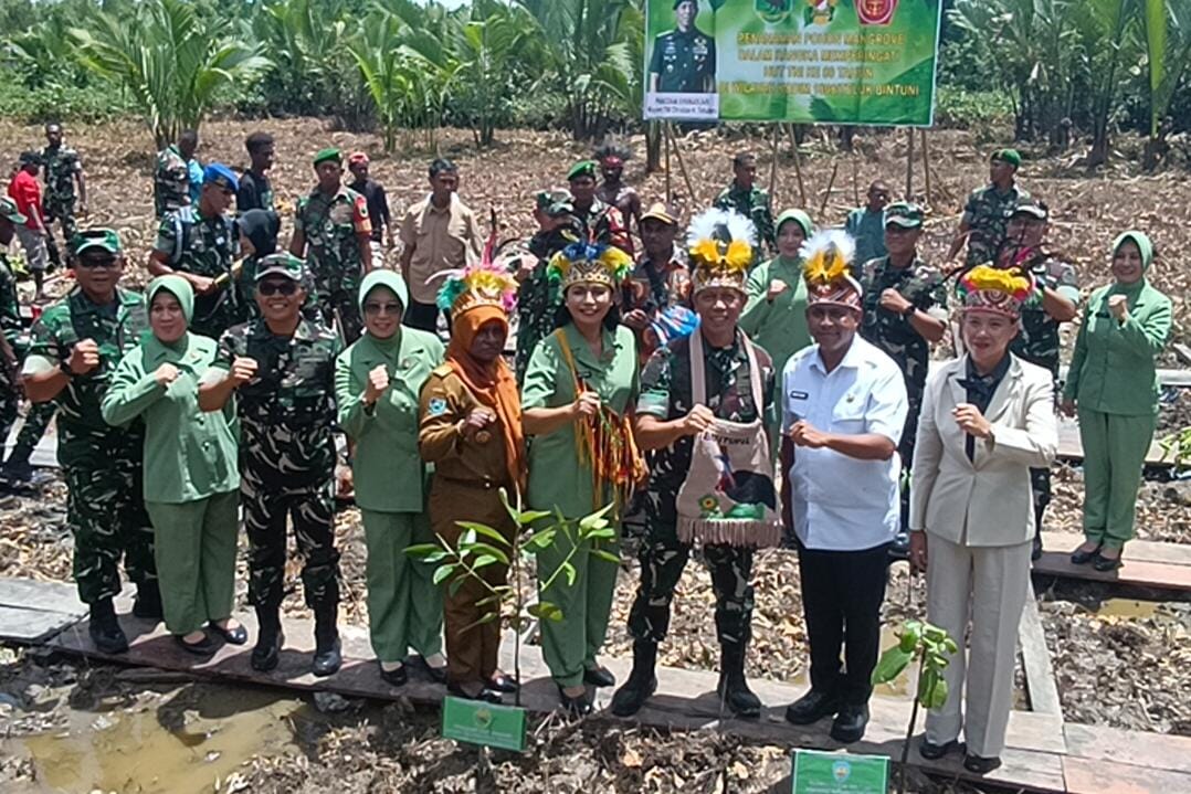 Pangdam Kasuari Dorong Pengembangan Wisata Mangrove di Teluk Bintuni ...