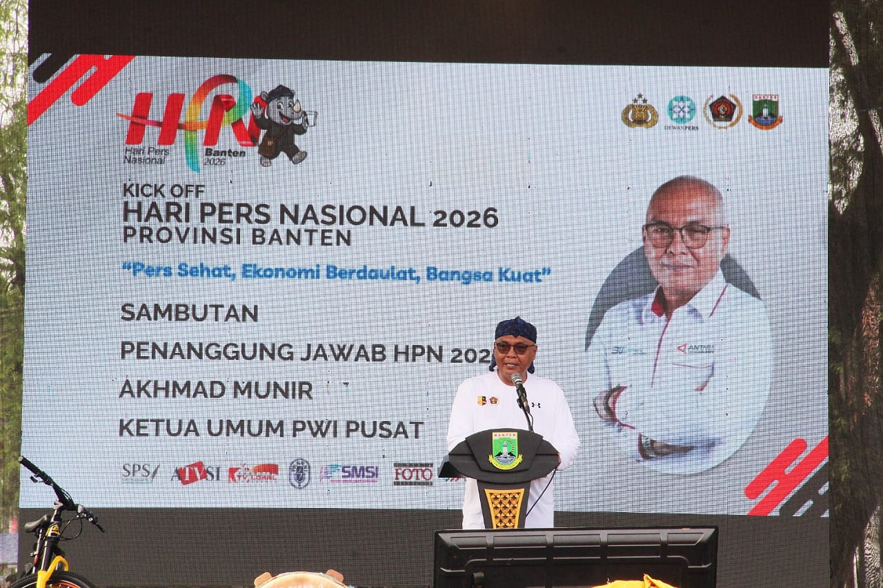 Kick Off HPN 2026 di Banten, PWI Ajak Negara Hadir Jaga Kesehatan Ekosistem Media - Sumber ...