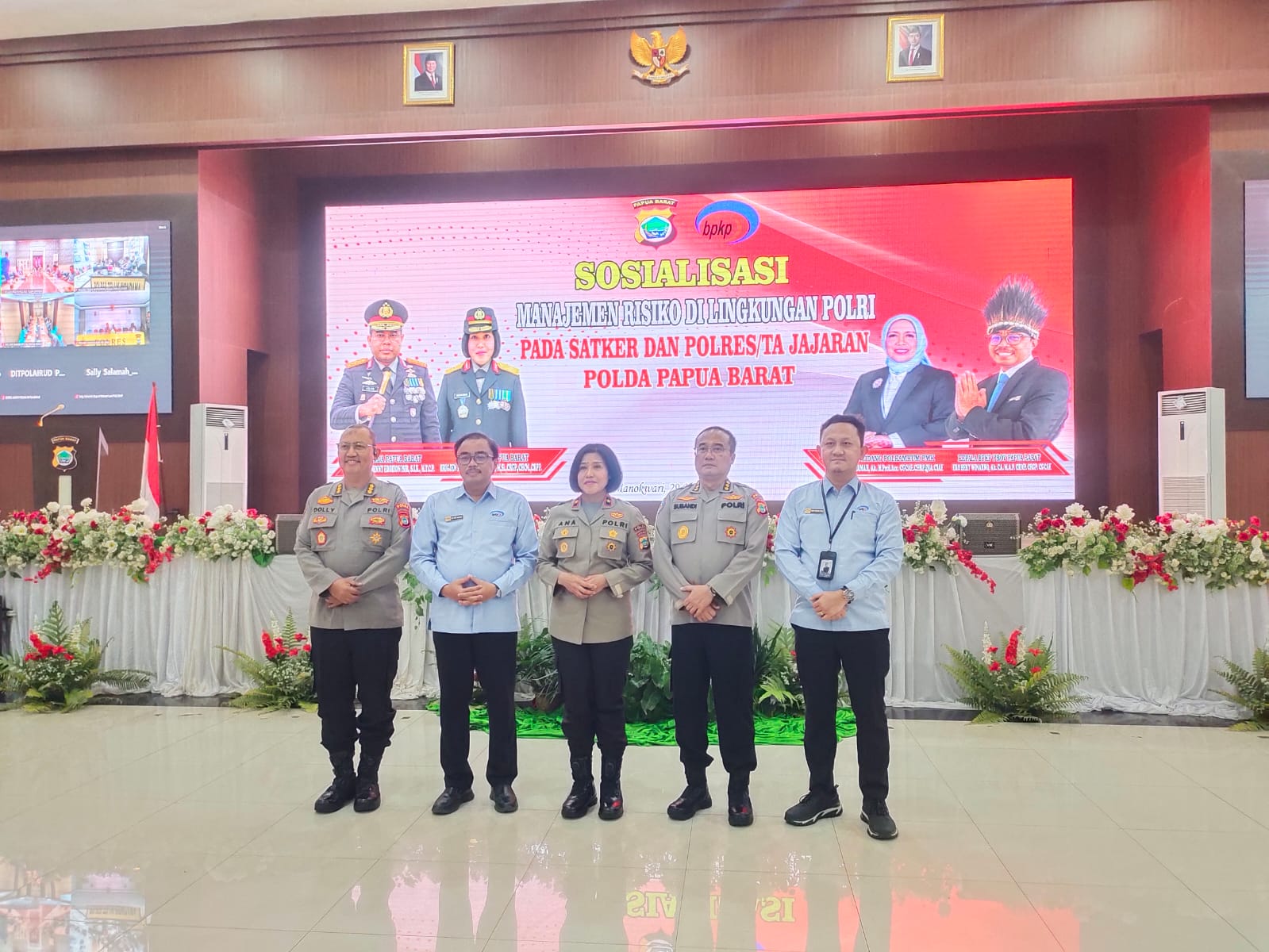 Polda Papua Barat Gandeng BPKP Sosialisasikan Manajemen Risiko - Sumber ...